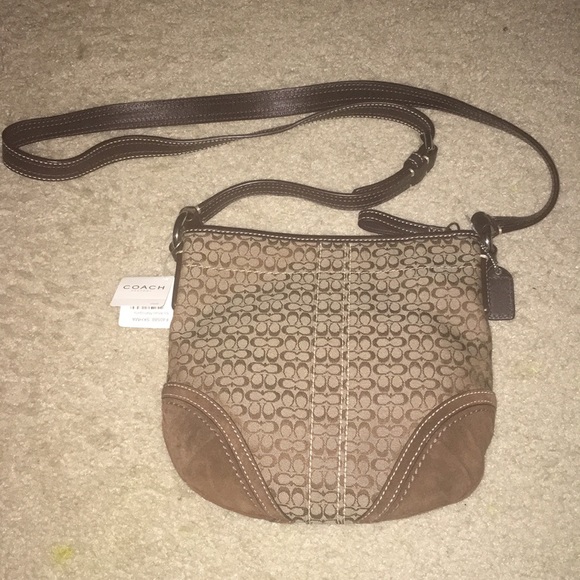 Coach | Bags | New Vintage Coach Signature Mini Monogram Bag | Poshmark